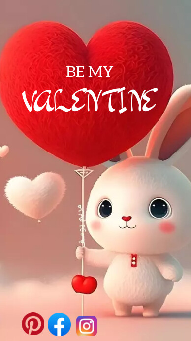 Be My Valentine Flyer Template | PosterMyWall