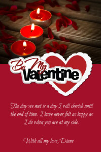 Be Mine Poster Template | PosterMyWall