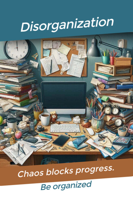 Be organized Template | PosterMyWall