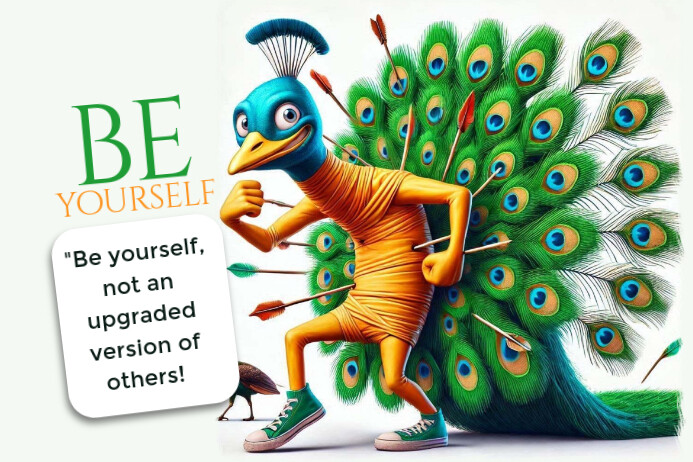 Be yourself Template | PosterMyWall