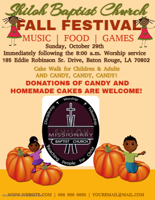 FALL FESTIVAL 2023 FLYER | PosterMyWall