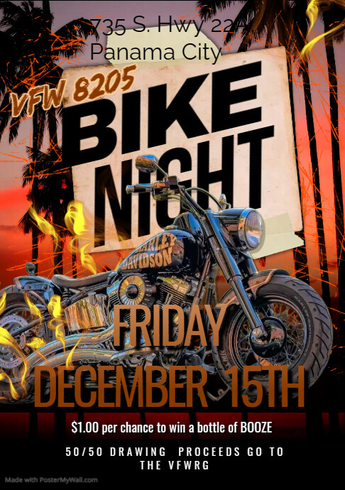 Bike Night Flyer | PosterMyWall