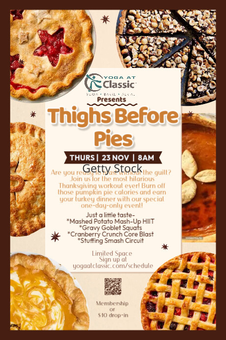 National Pie Day Celebration Poster Template | PosterMyWall