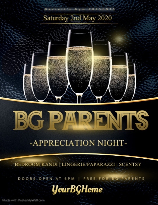 Copy of LUXURY CHAMPAGNE NIGHT Flyer Template | PosterMyWall