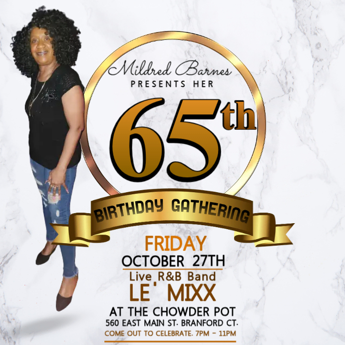 Mildred Birthday Invite | PosterMyWall