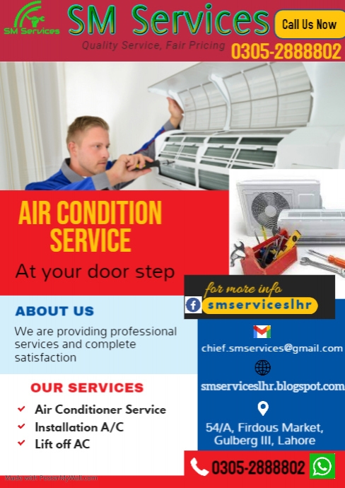 Copy of AC Repair Flyer | PosterMyWall