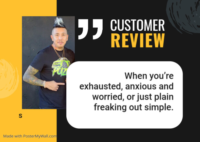 Customer Review Design Template | PosterMyWall