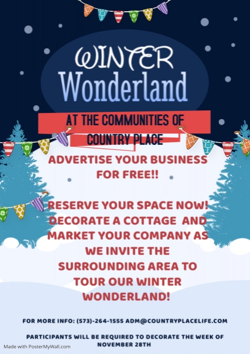 Copy of Winter Wonderland Flyer | PosterMyWall