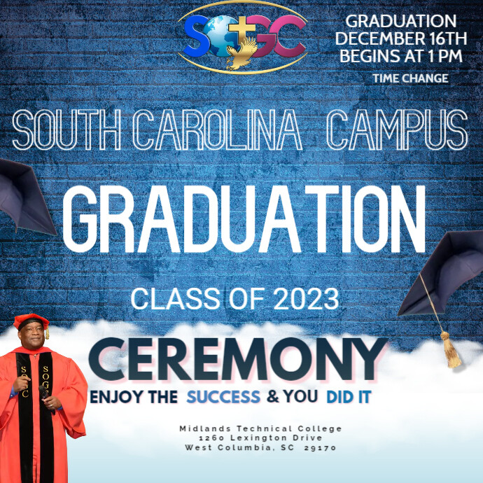 SC Graduation | PosterMyWall