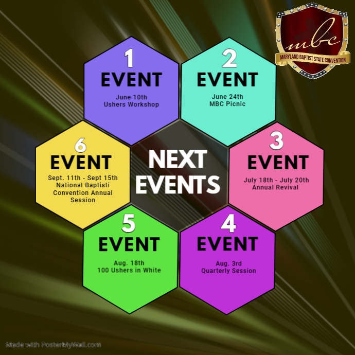 MBC Next Events | PosterMyWall