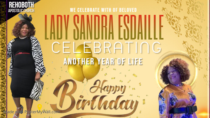 First Lady’s Day Appreciation Service | PosterMyWall