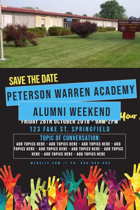 PTA Meeting Poster | PosterMyWall