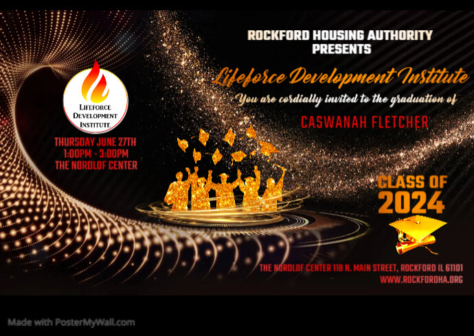 Graduation ceremony digital display design | PosterMyWall