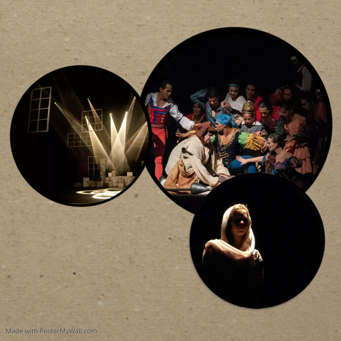 Theatre Acting Classes flyer template | PosterMyWall