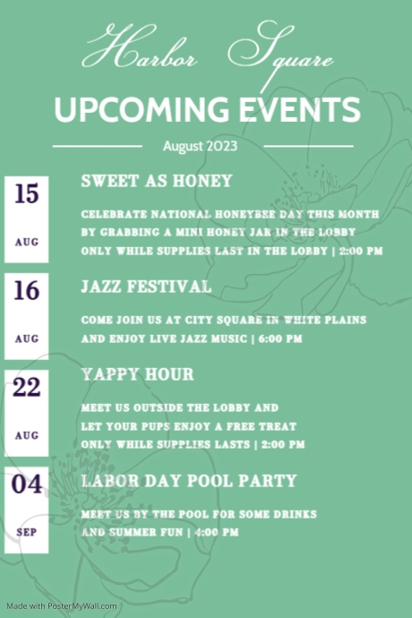 Harbor Square | PosterMyWall