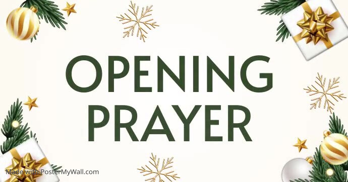 Opening Prayer | PosterMyWall