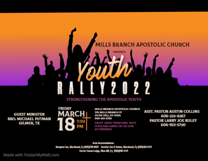 Copy Of Youth Explosion Postermywall