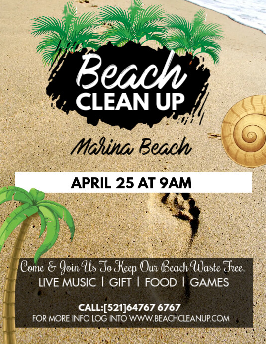 Copy Of BEACH CLEANUP PosterMyWall Copy Of BEACH CLEANUP PosterMyWall