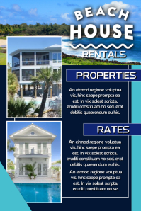 Beach House Template | PosterMyWall