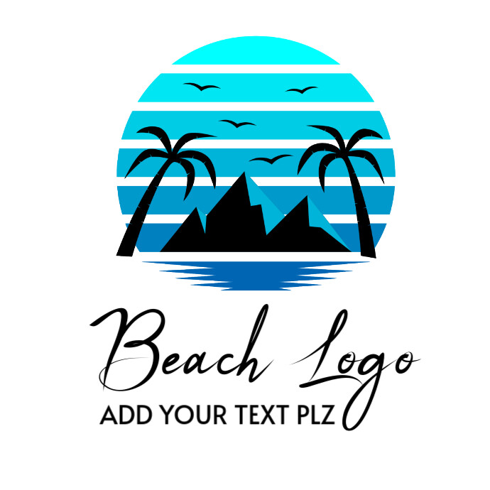 BEACH LOGO Template | PosterMyWall
