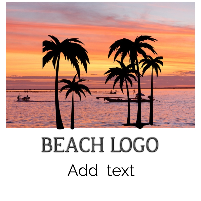 beach logo Template | PosterMyWall