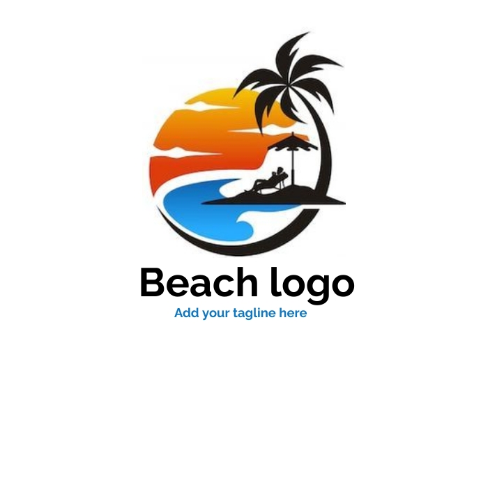 beach logo Template | PosterMyWall