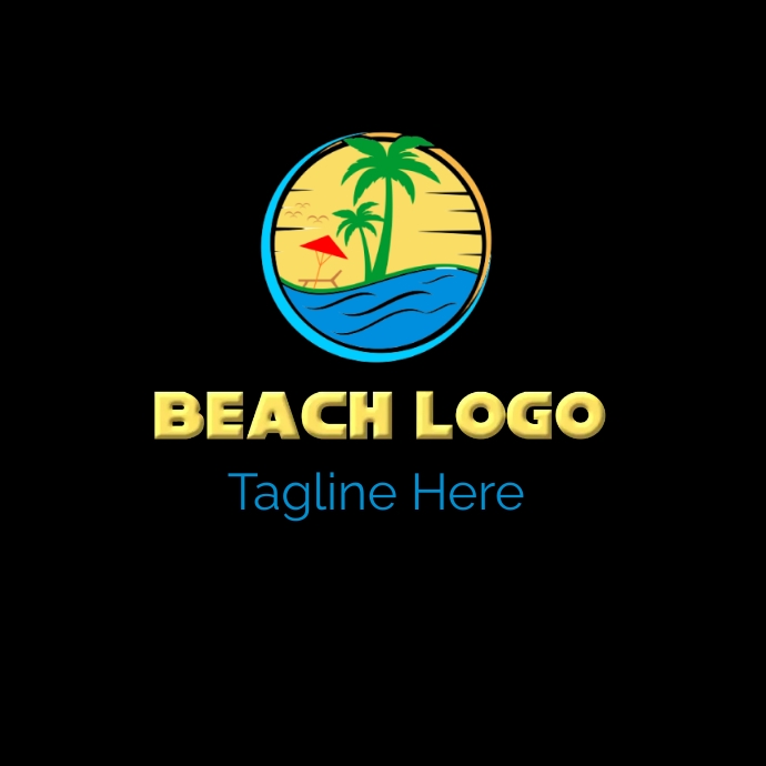 Beach logo Template | PosterMyWall