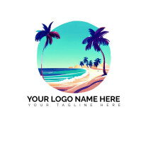 beach logo Template | PosterMyWall