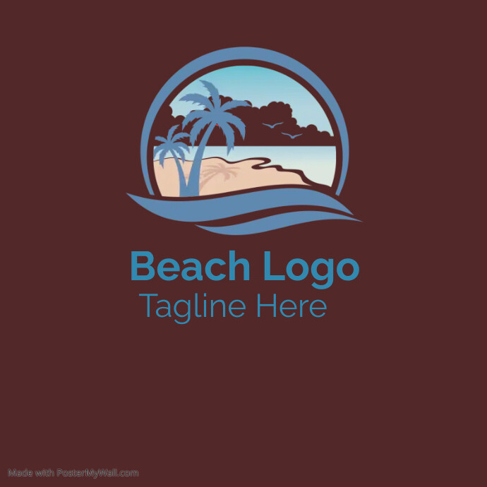 Beach Logo Template | PosterMyWall