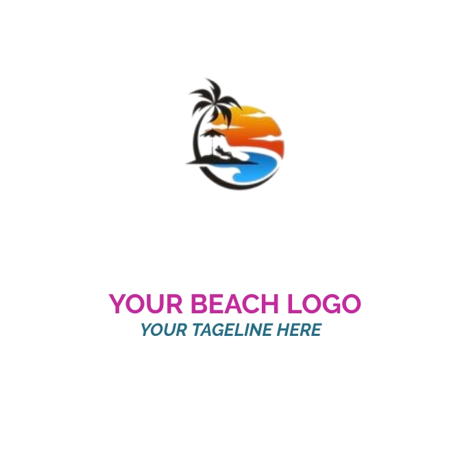 beach logo Template | PosterMyWall