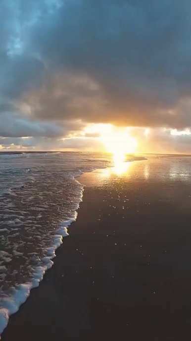 beach ocean tik tok background video Template | PosterMyWall