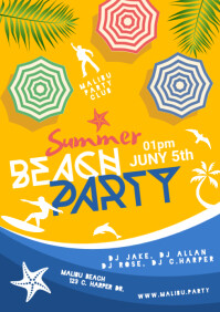 beach party Template | PosterMyWall