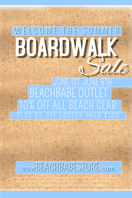 Beach Template | PosterMyWall