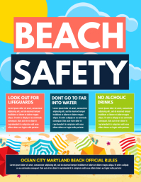 Beach Rules Template | PosterMyWall