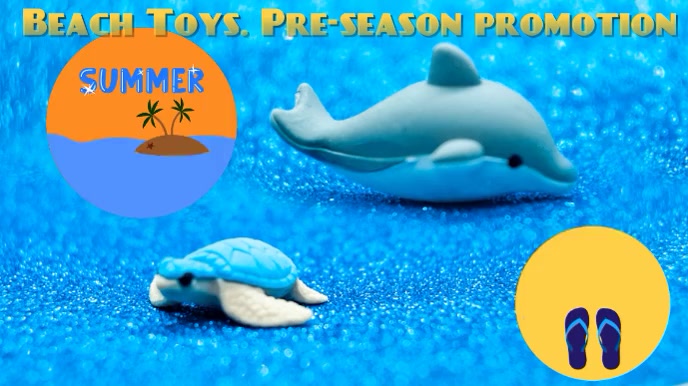 Beach Toys Digital Display 2021 Template | PosterMyWall