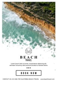 Beach Travel Template | PosterMyWall