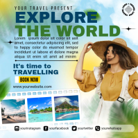Beach Vacation AD Template | PosterMyWall