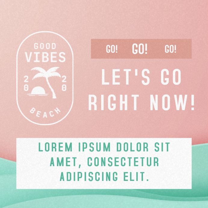 Beach Vibes Templates | PosterMyWall