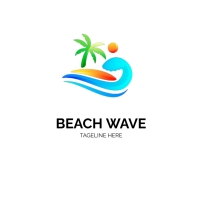beach logo Template | PosterMyWall