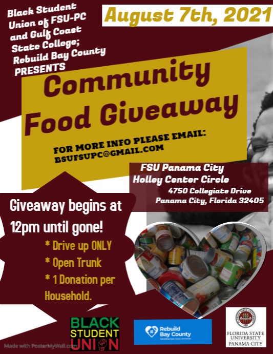 Copy of BSU Community Food Giveaway Flyer | PosterMyWall