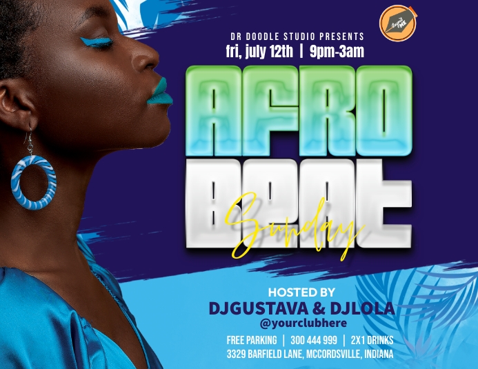 Beat Sunday Party Template | PosterMyWall