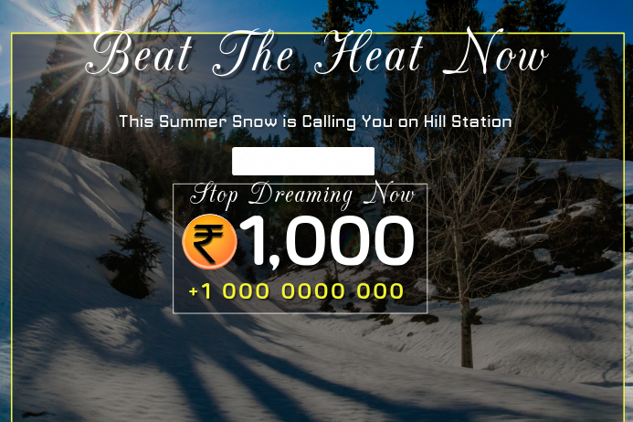 Beat The Heat Template | PosterMyWall