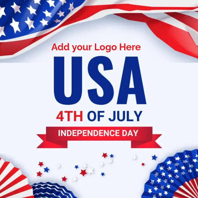 Beautiful 4th July Instagram Post Template | PosterMyWall