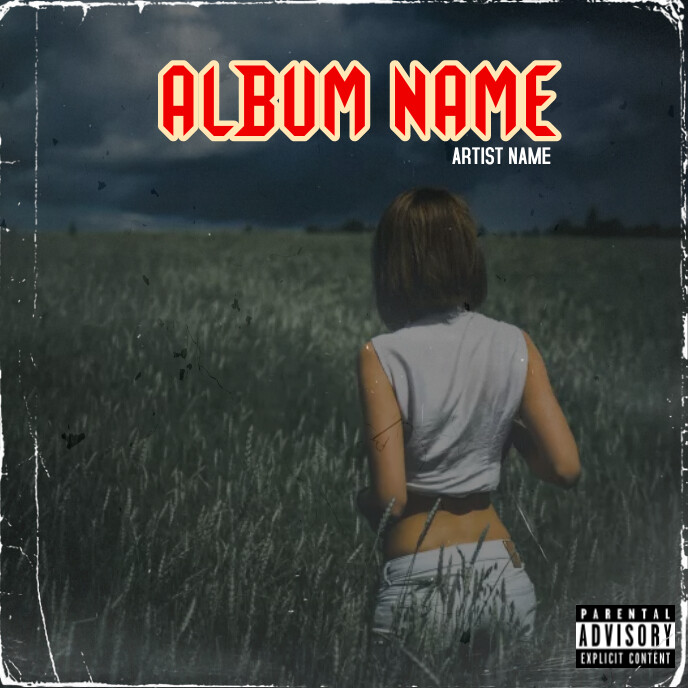 beautiful Album cover template | PosterMyWall