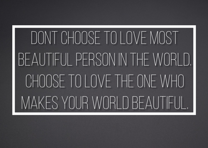 BEAUTIFUL AND WORLD QUOTE TEMPLATE | PosterMyWall