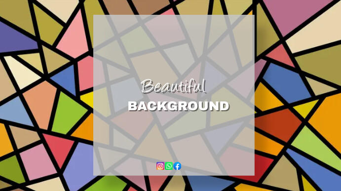 Beautiful Background Template | PosterMyWall