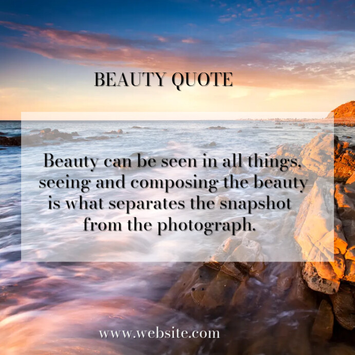 beautiful beach Template | PosterMyWall