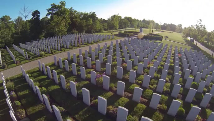 Beautiful cemetery graves video Template | PosterMyWall