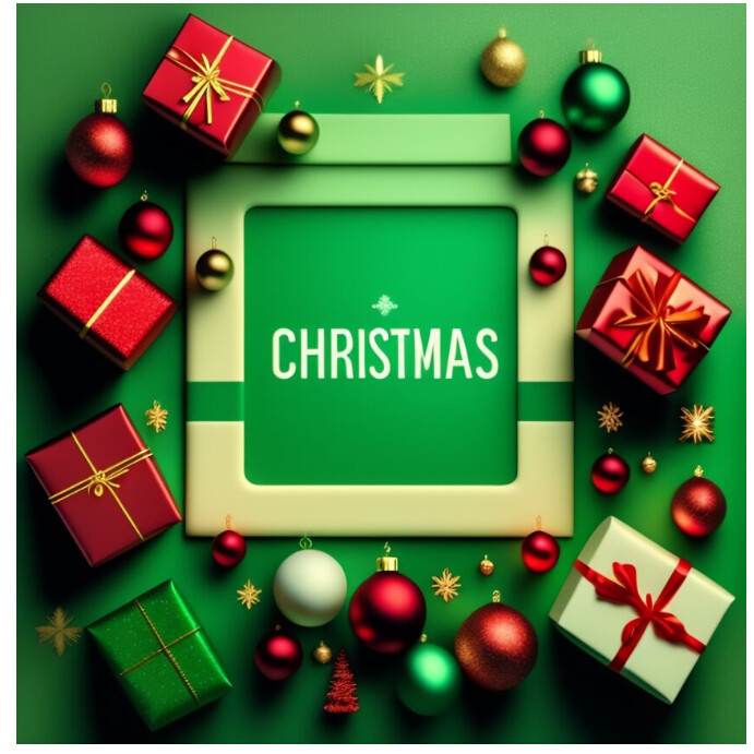 Beautiful Christmas card for decor Template | PosterMyWall