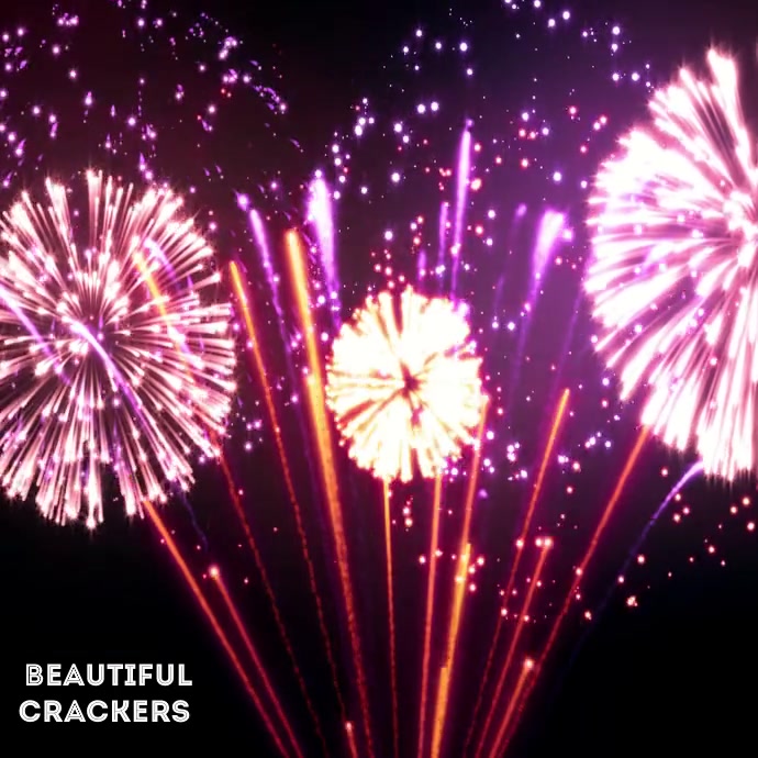 beautiful crackers Template | PosterMyWall